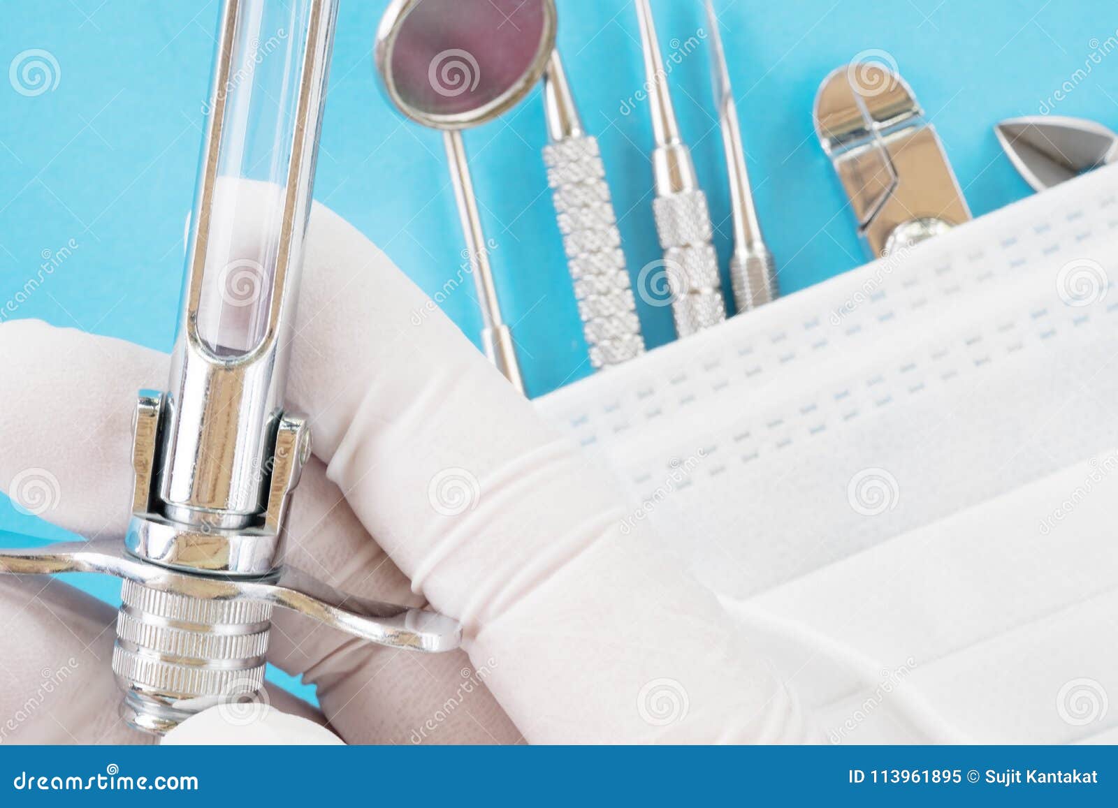 Dental tools stock image. Image of care, clinic, hospital - 113961895