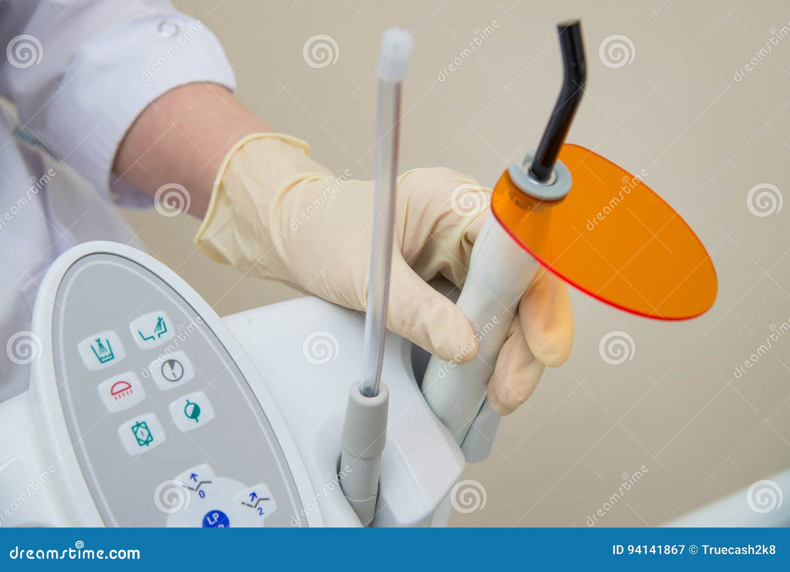 Dental UV Curing Light Lamp . Ultraviolet Polymerization Light Tool ...