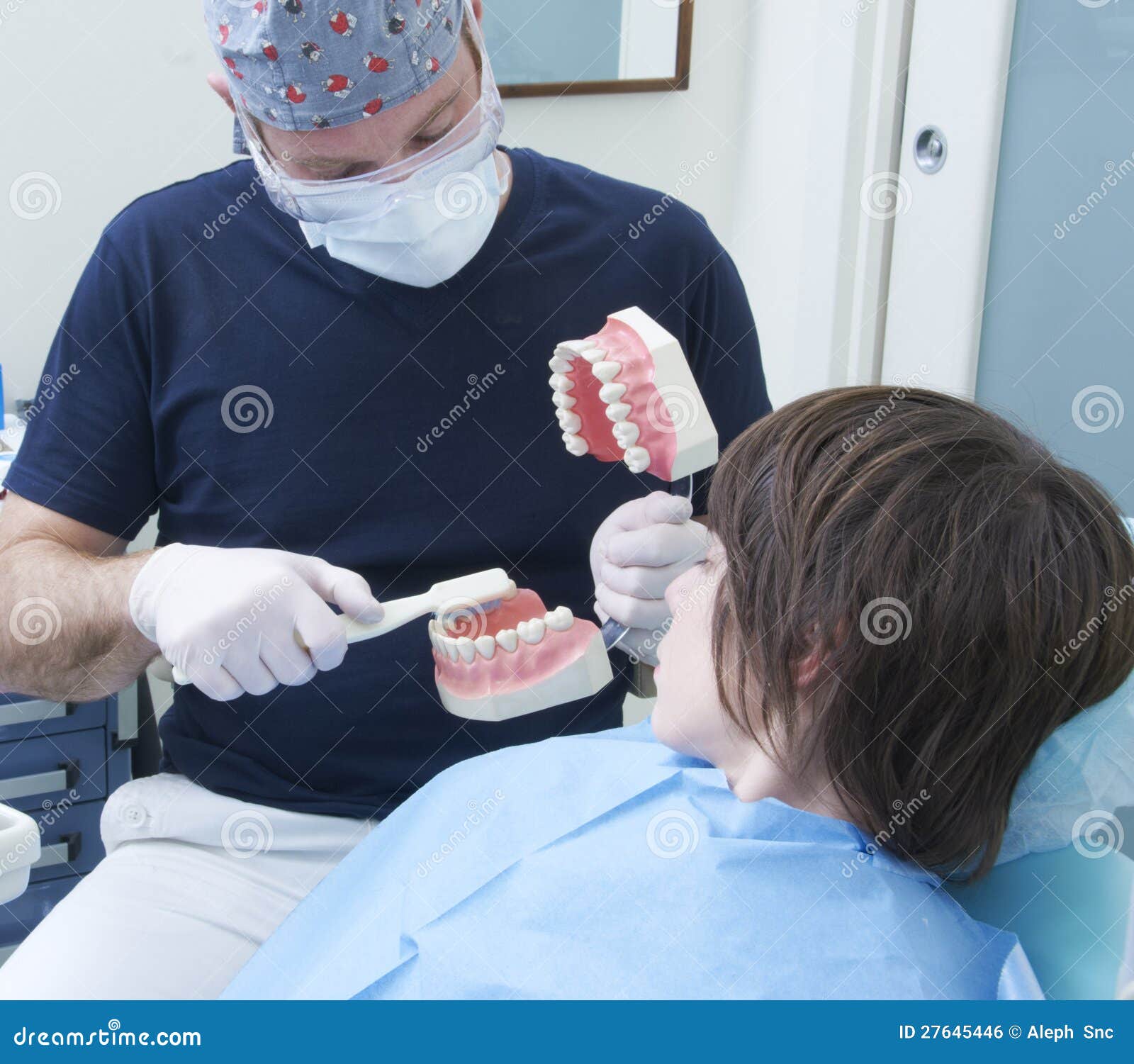 Dental visit stock photo. Image of medicine, medic, dent - 27645446