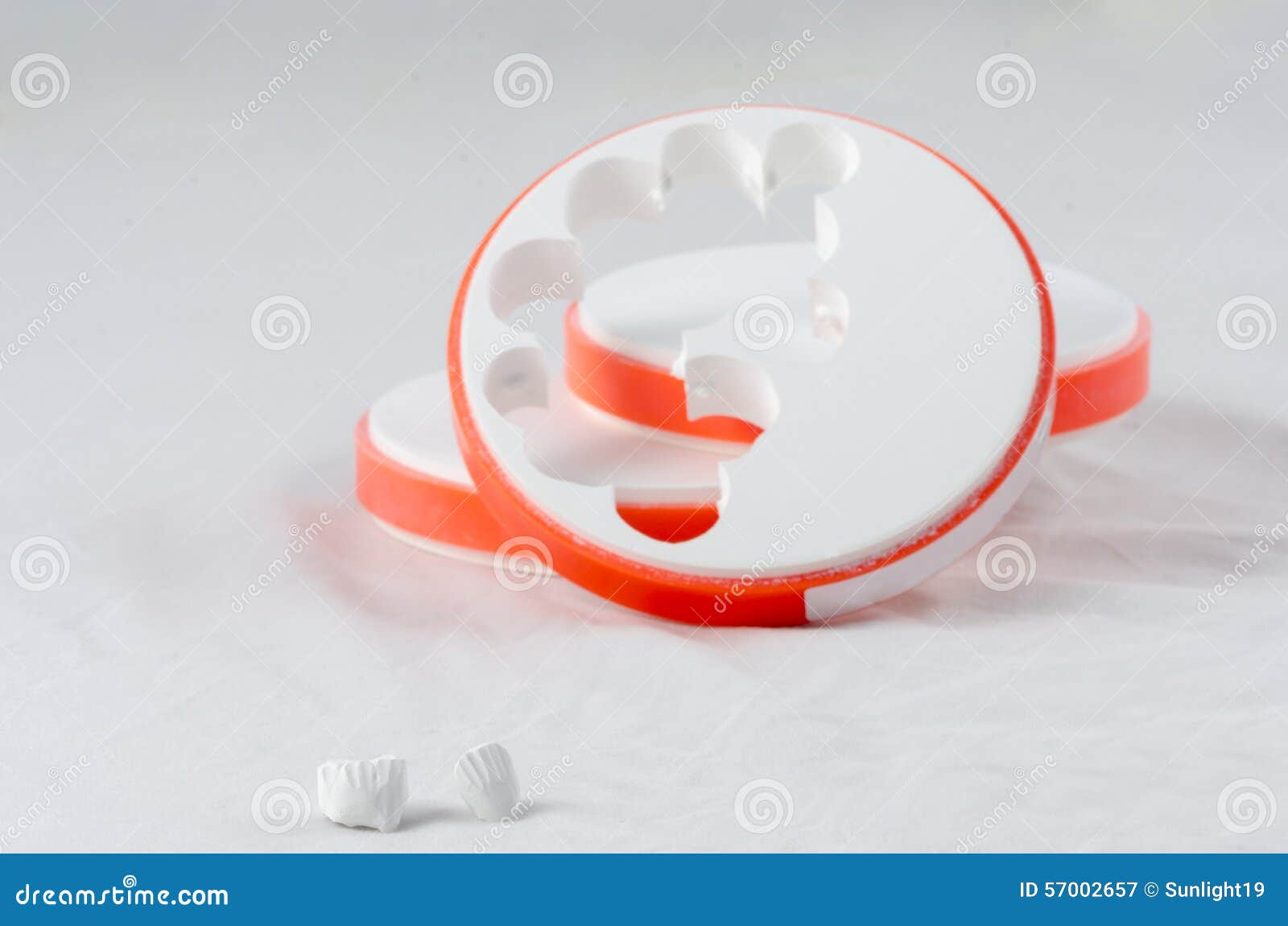 Dental Zirconia Disc stock image. Image of incisor, dentist - 57002657