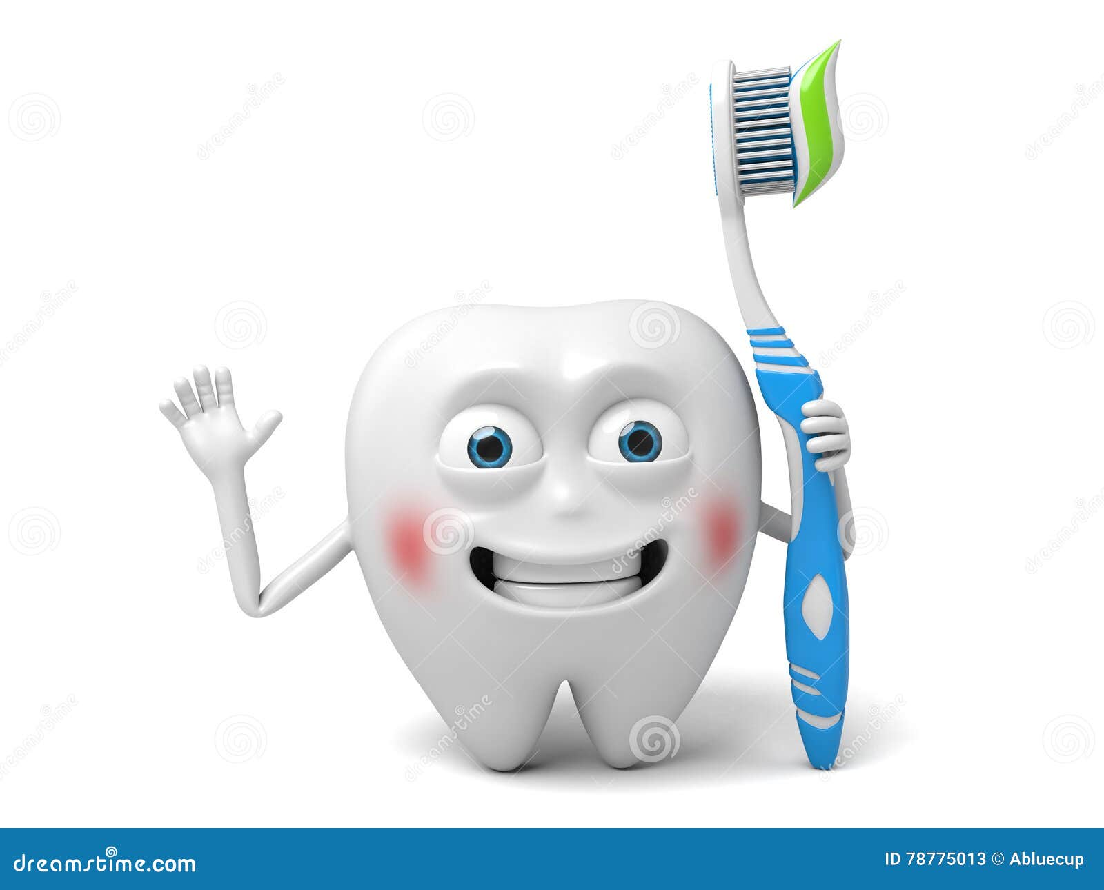 Dente ilustração stock. Ilustração de dente, cartoon - 78775013