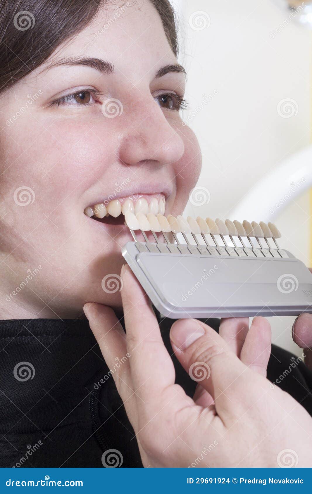 Dentist Choose White of Teeth Stock Photo - Image of dentist, doctor ...