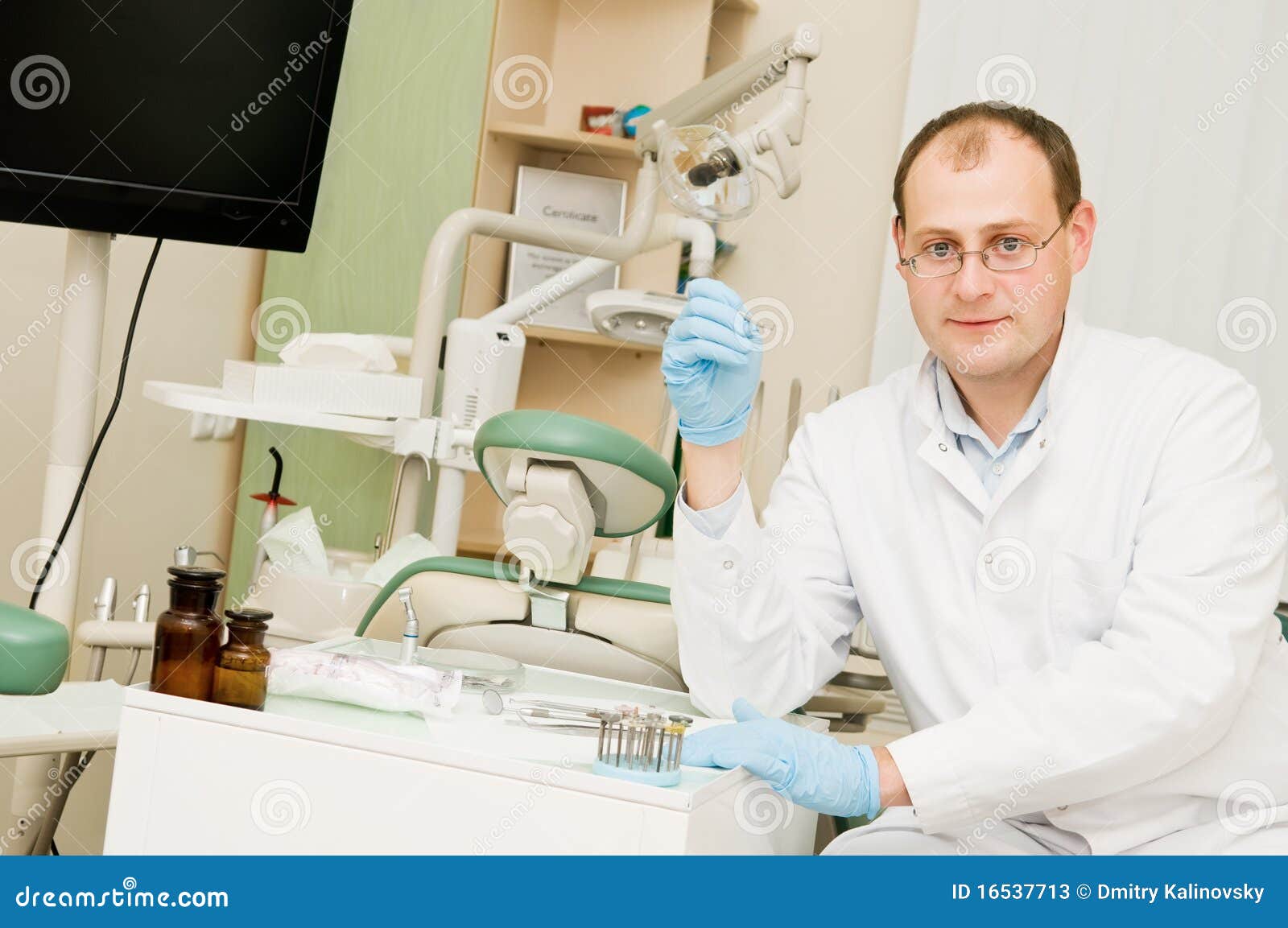 Dentist doctor man stock image. Image of patient, assistant - 16537713