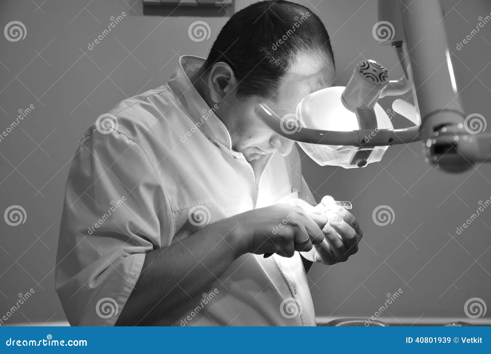Dentist stock image. Image of jewish, equipment, orthodontist - 40801939