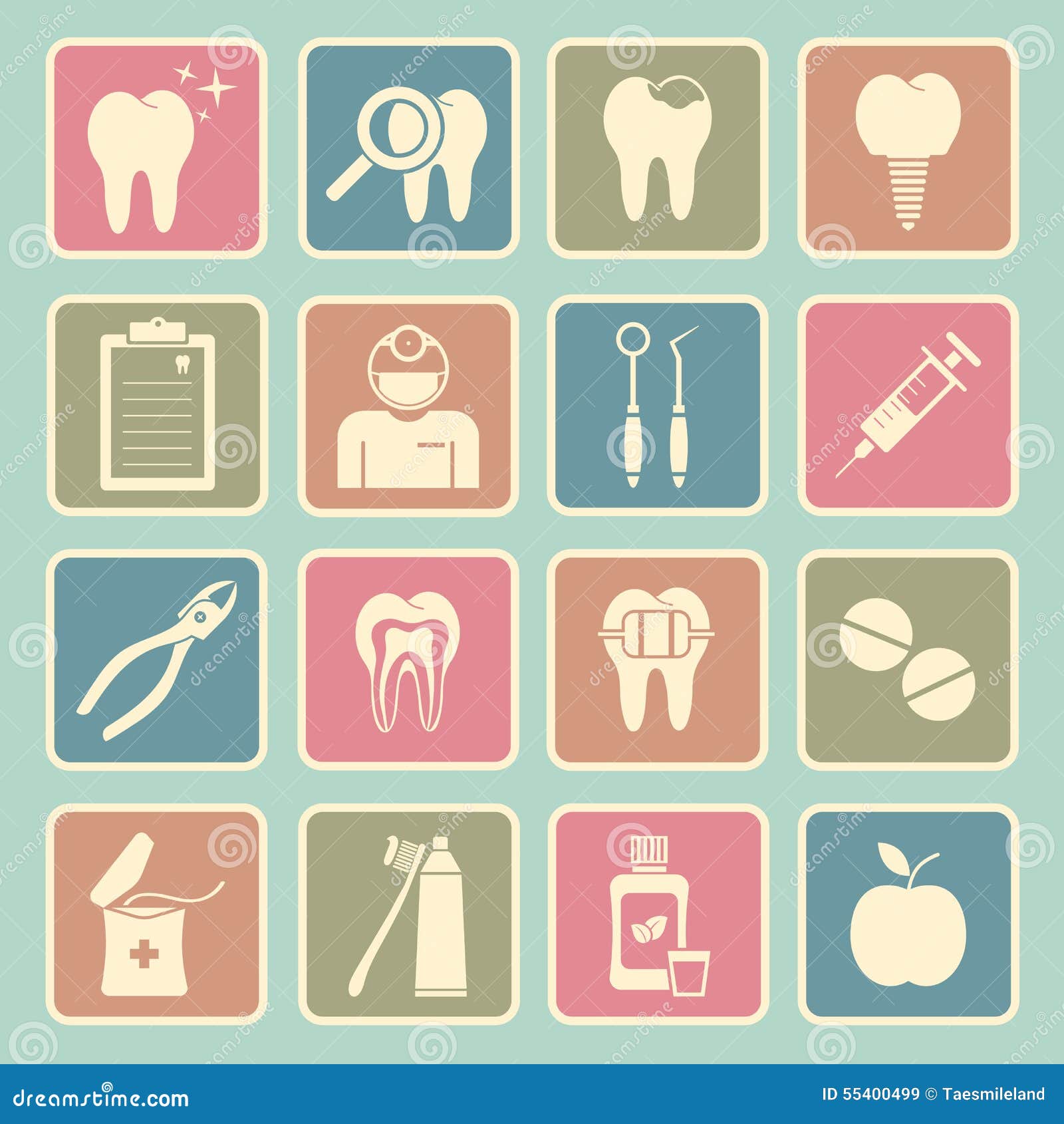 Dentist icon stock vector. Illustration of element, dentist - 55400499