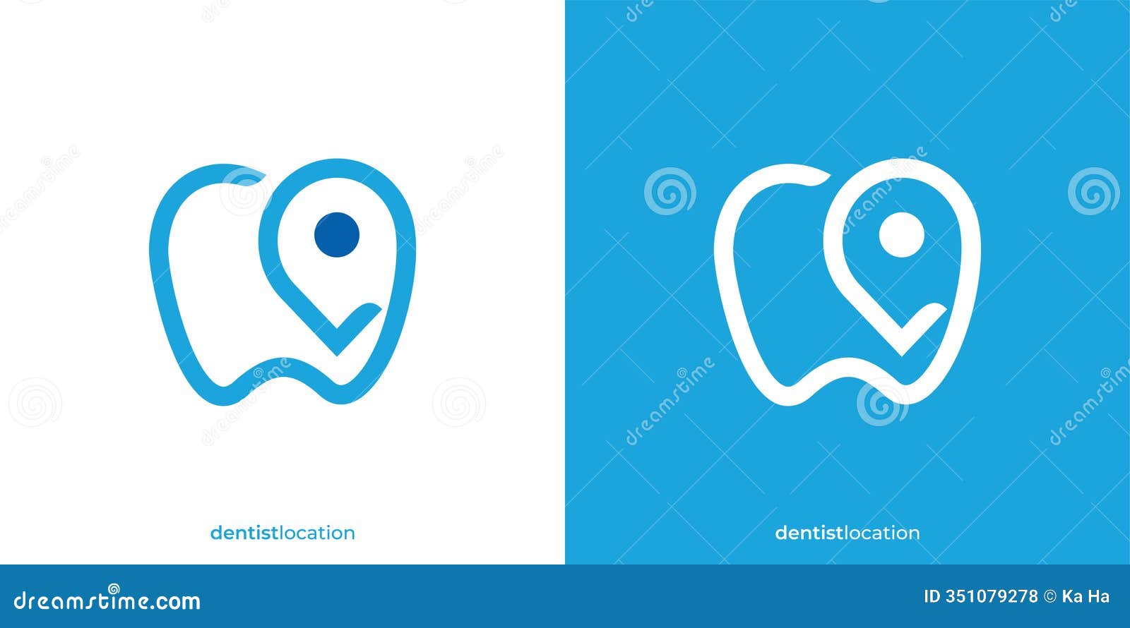 Simple Dentist Location Logo. Teeth and Location Pin Map Point Icon ...