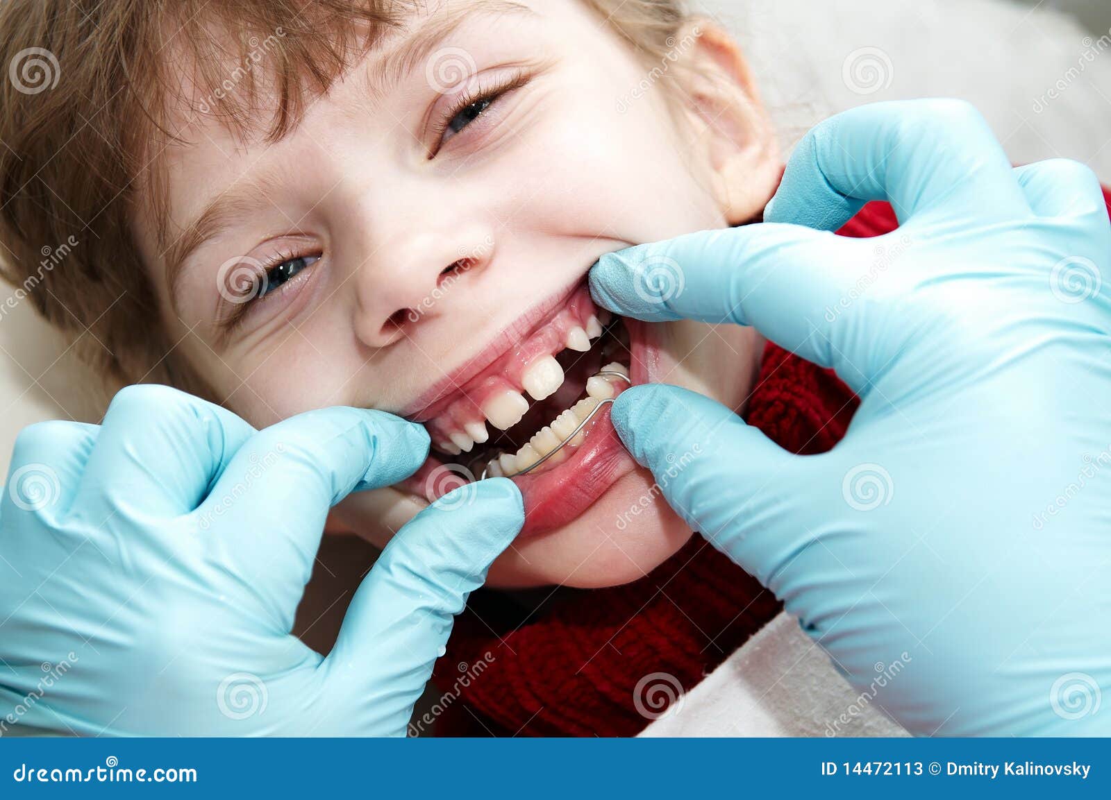 At Dentist Medic Orthodontic Doctor Stock Image - Image of examination ...