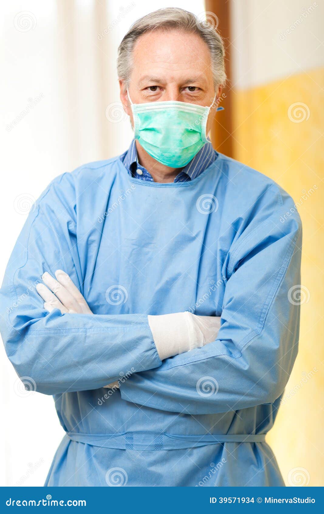 Dentist Portrait in His Studio Stock Photo - Image of mouth, hygienist ...