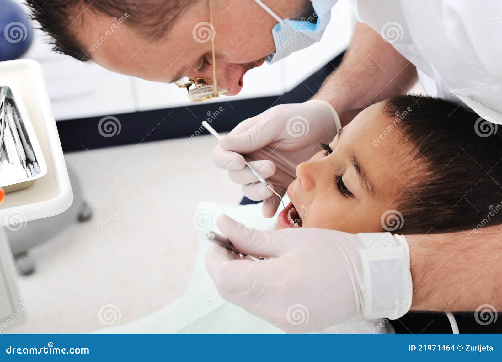 Dentists teeth checkup stock photo. Image of healthy - 21971464