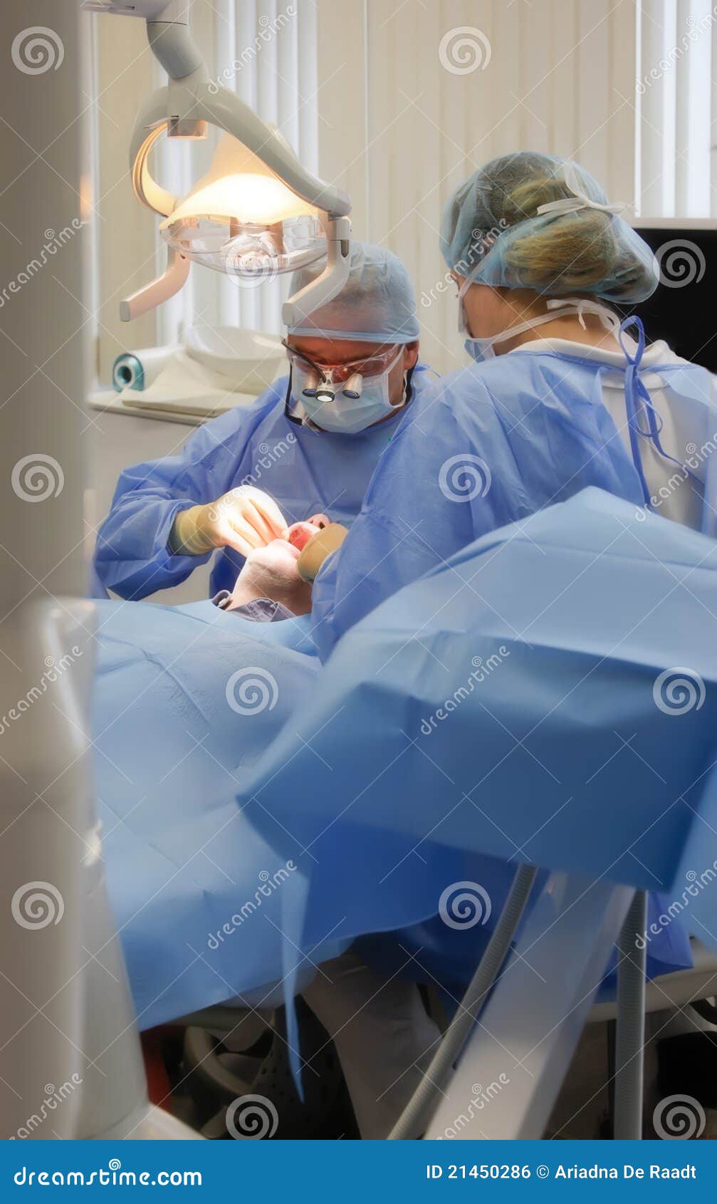 Dentist team at work stock photo. Image of hygiene, technology - 21450286