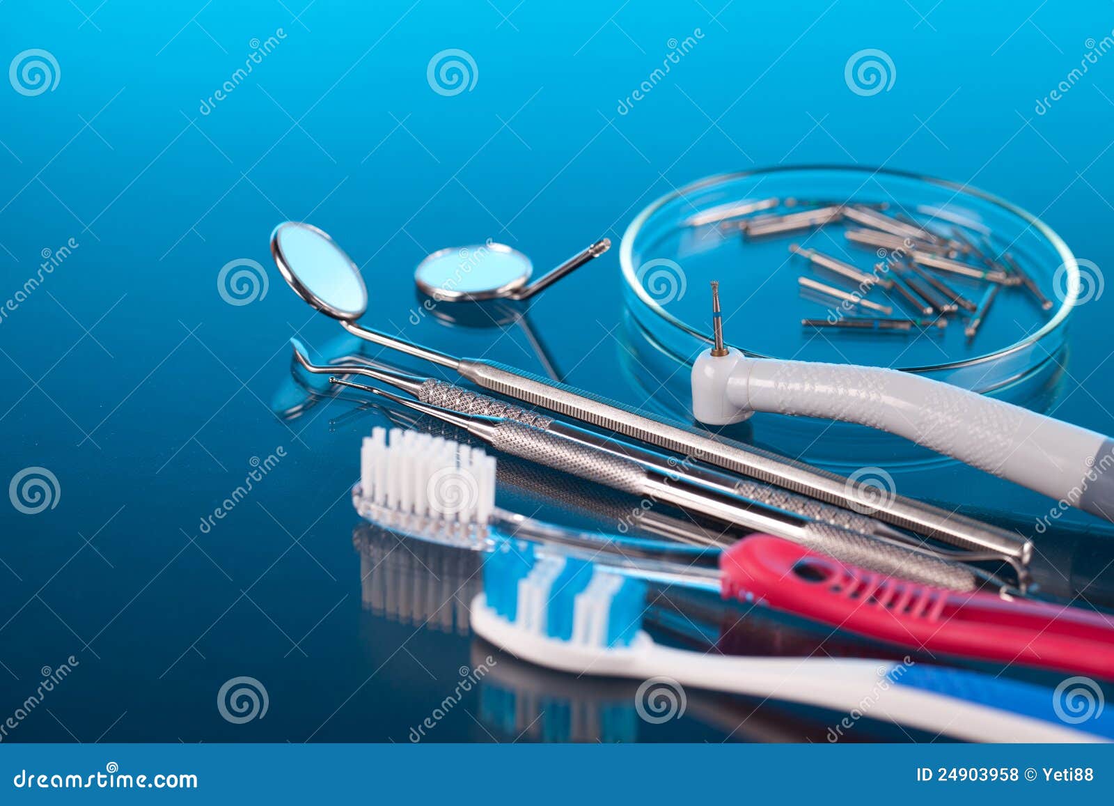 Dentist tools stock photo. Image of care, metal, dentures - 24903958