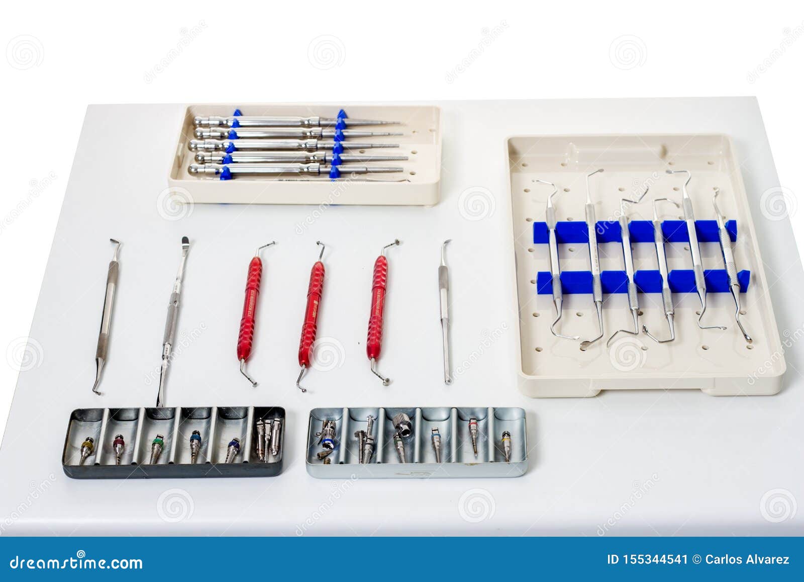 Dentist Tools for Tooth and Implant Extractions Stock Image - Image of ...