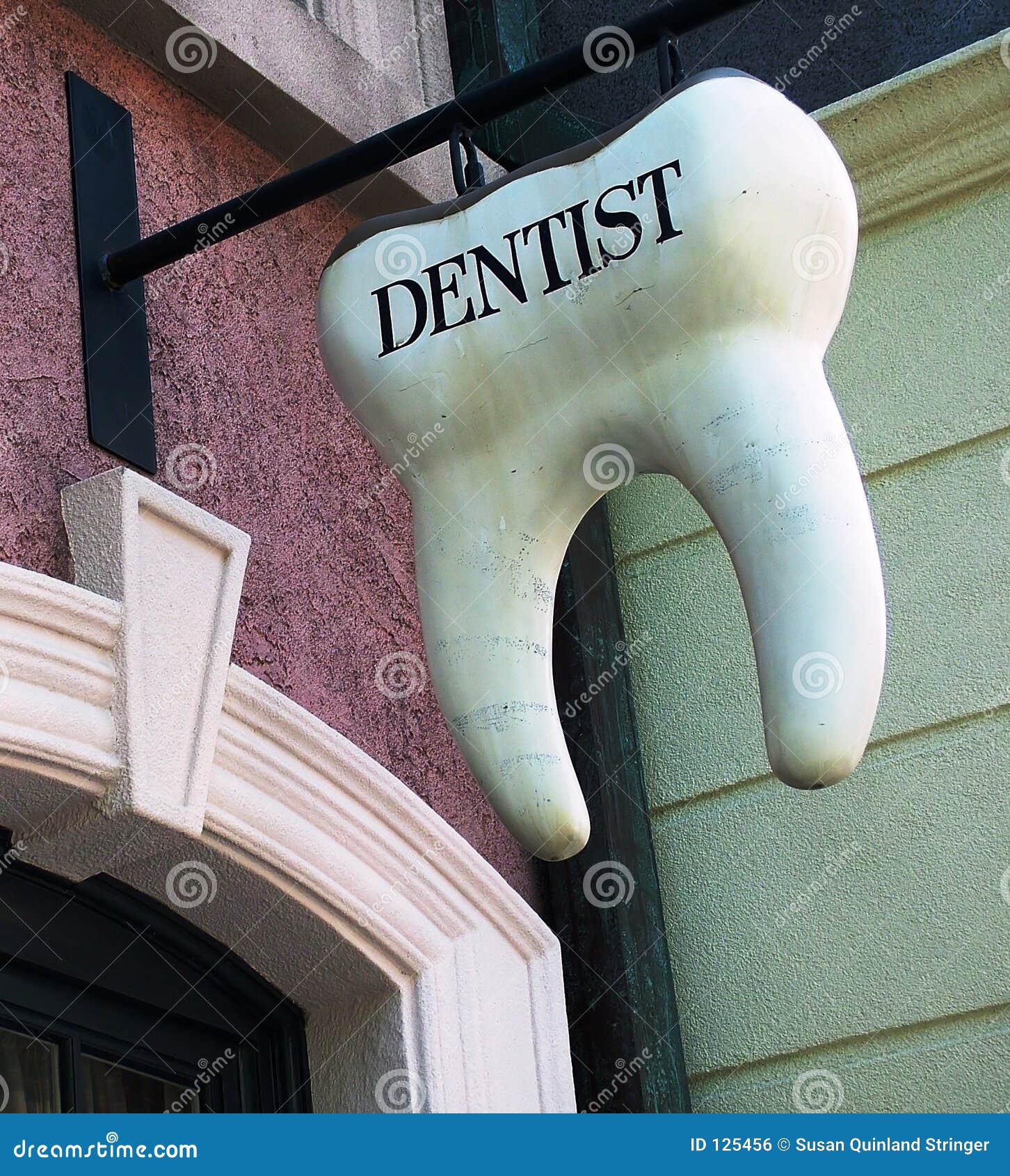 Dentist Tooth Sign stock photo. Image of shape, sign, business - 125456
