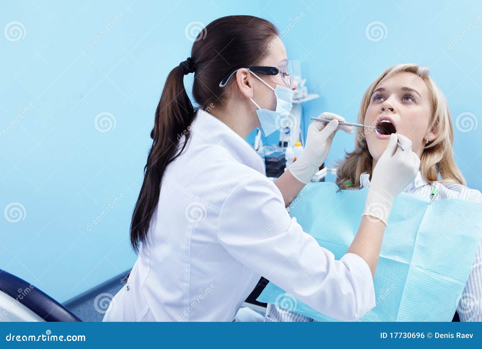 Dentist at work stock photo. Image of lifestyle, people - 17730696