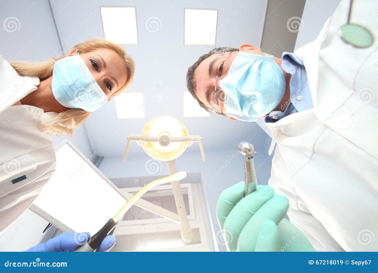 Dentist at work stock image. Image of middle, mouth, close - 67218019