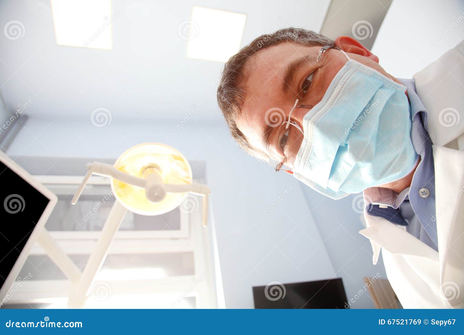 Dentist at work stock image. Image of occupation, orthodontist - 67521769