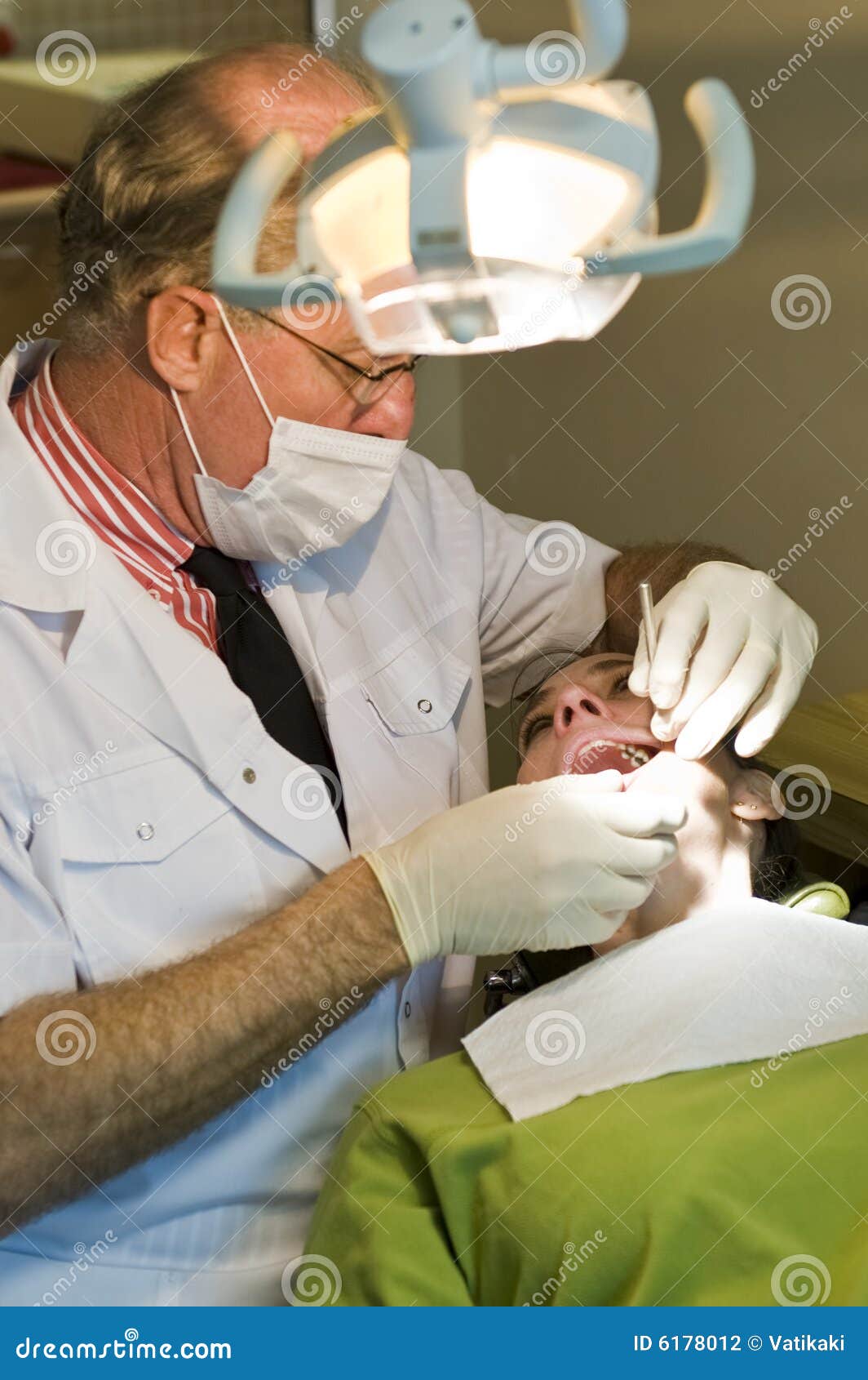 Dentist working stock photo. Image of check, face, discomfort - 6178012