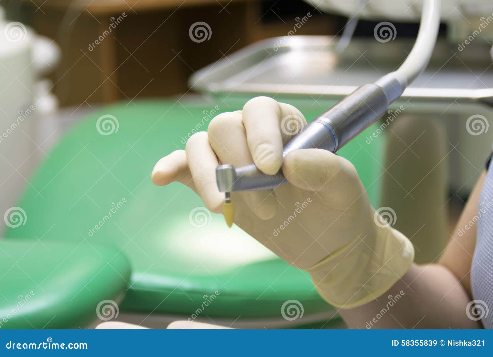 Dentist Working, Instruments Stock Image - Image of medical, technology ...