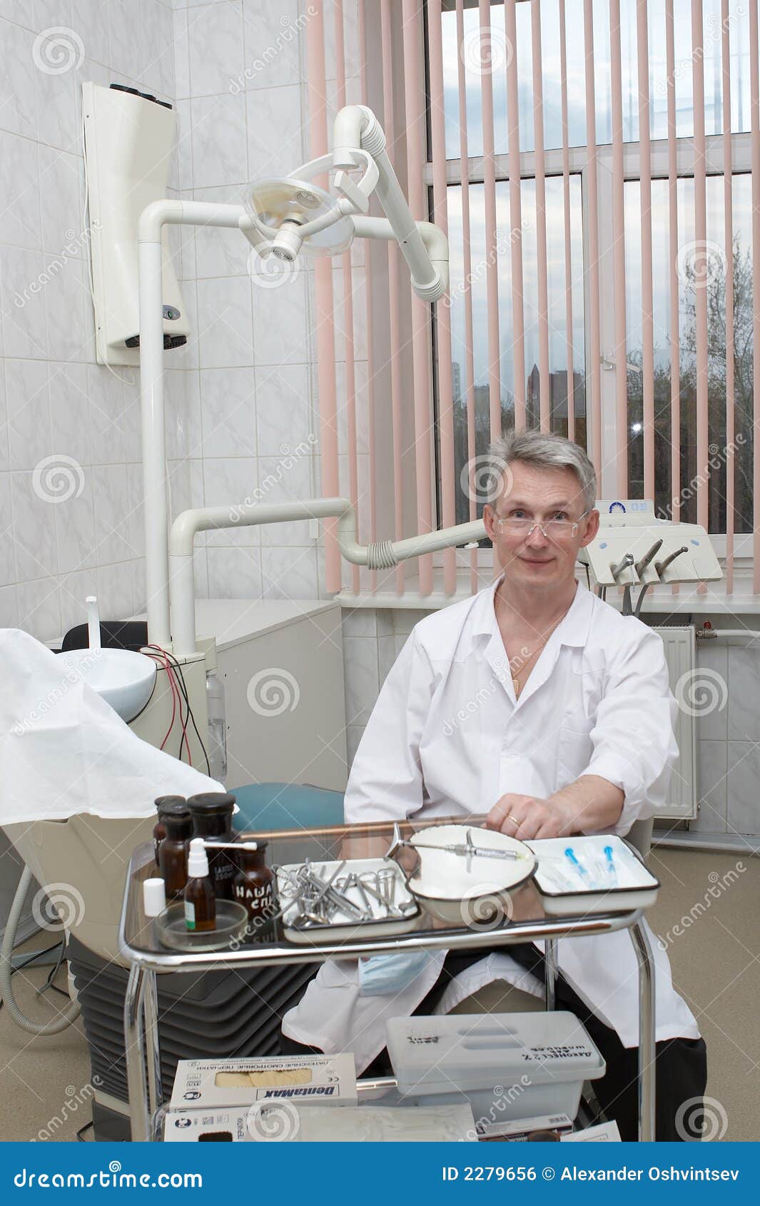 Dentist on a workplace stock photo. Image of preparation - 2279656