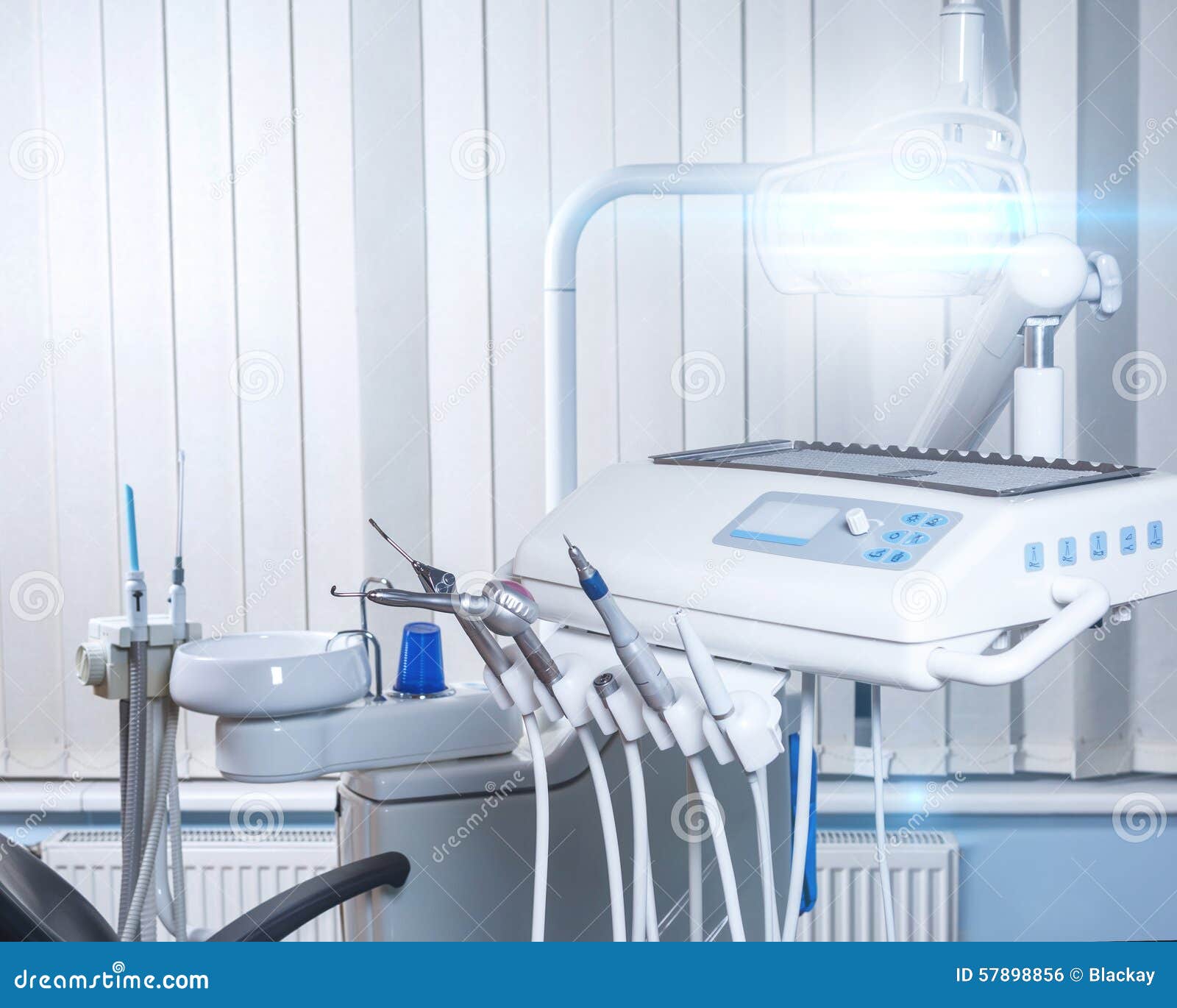 Dentist workplace stock photo. Image of medical, dentist - 57898856