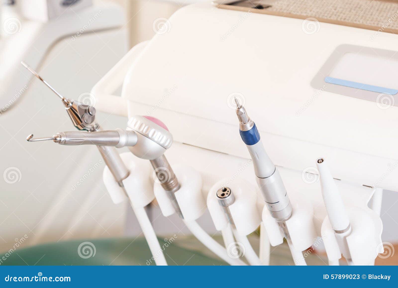 Dentist workplace stock image. Image of clinic, macro - 57899023
