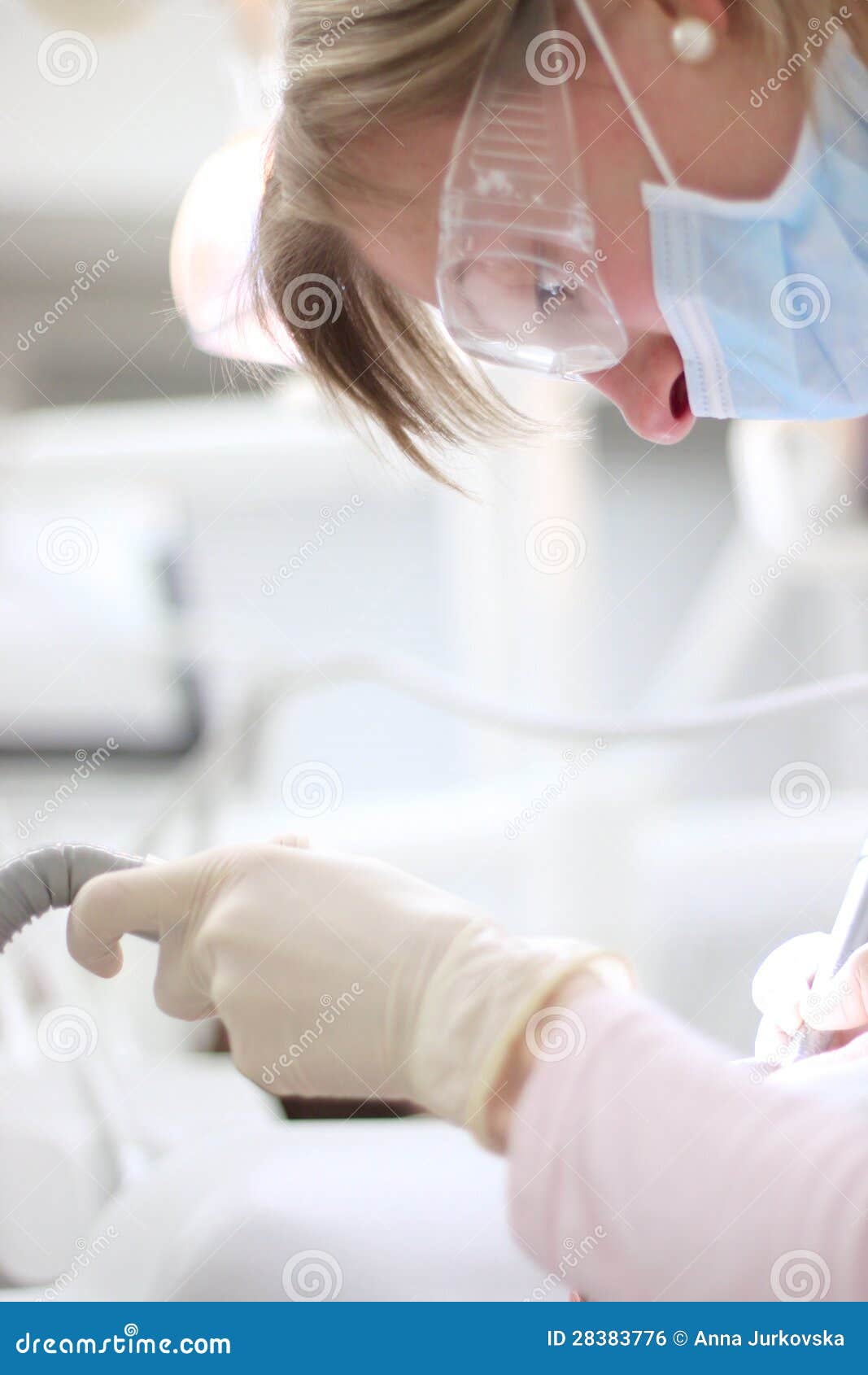 Dentistry student practice stock photo. Image of glasses - 28383776