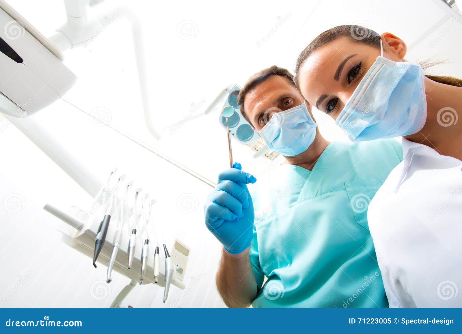 Dentists Inspection stock image. Image of examination - 71223005
