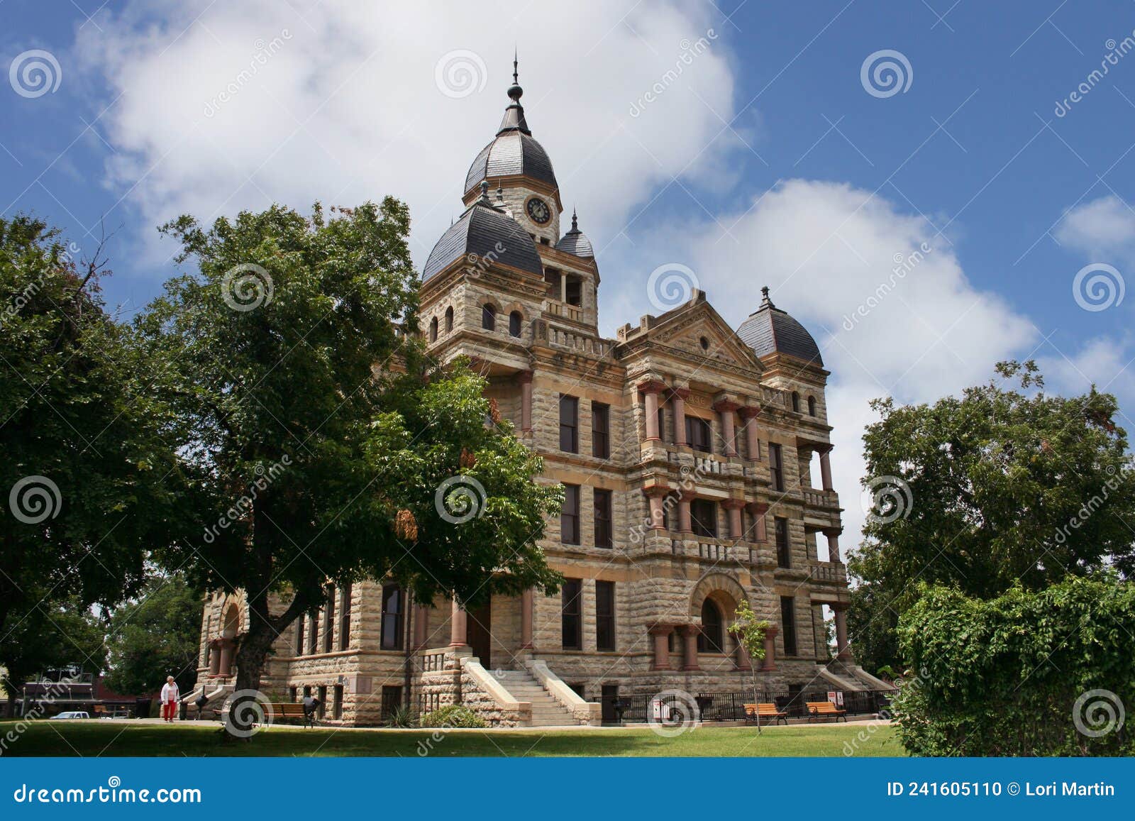 Denton County Courthouse in Downtown Denton, TX Editorial Image - Image ...