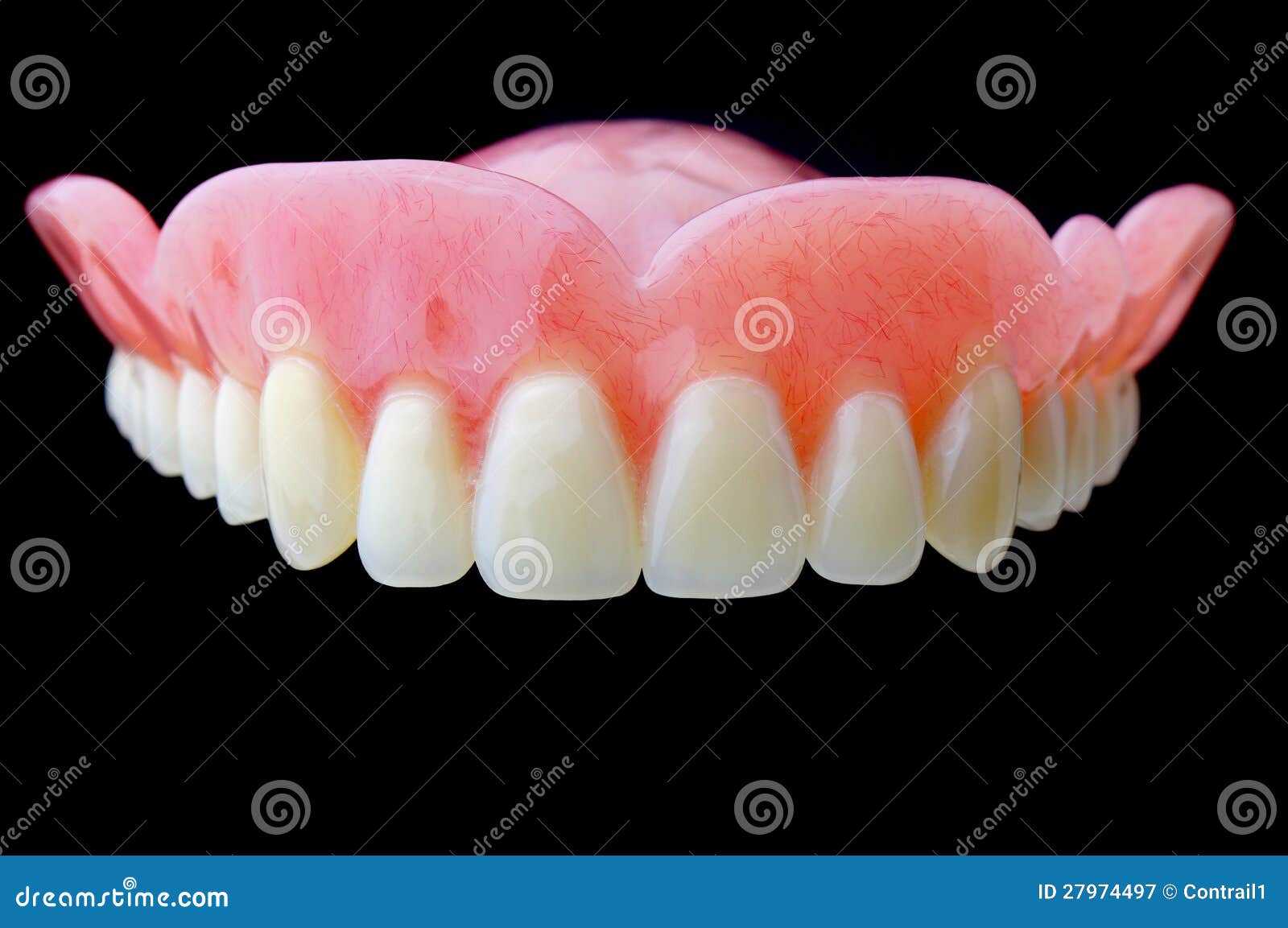Denture stock image. Image of full, plastic, prosthetic - 27974497