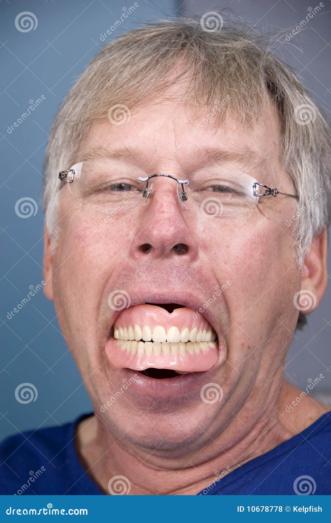 Dentures stock photo. Image of medical, gray, care, male - 10678778