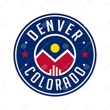 Denver Colorado Logo. Vector and Illustration. Stock Vector ...