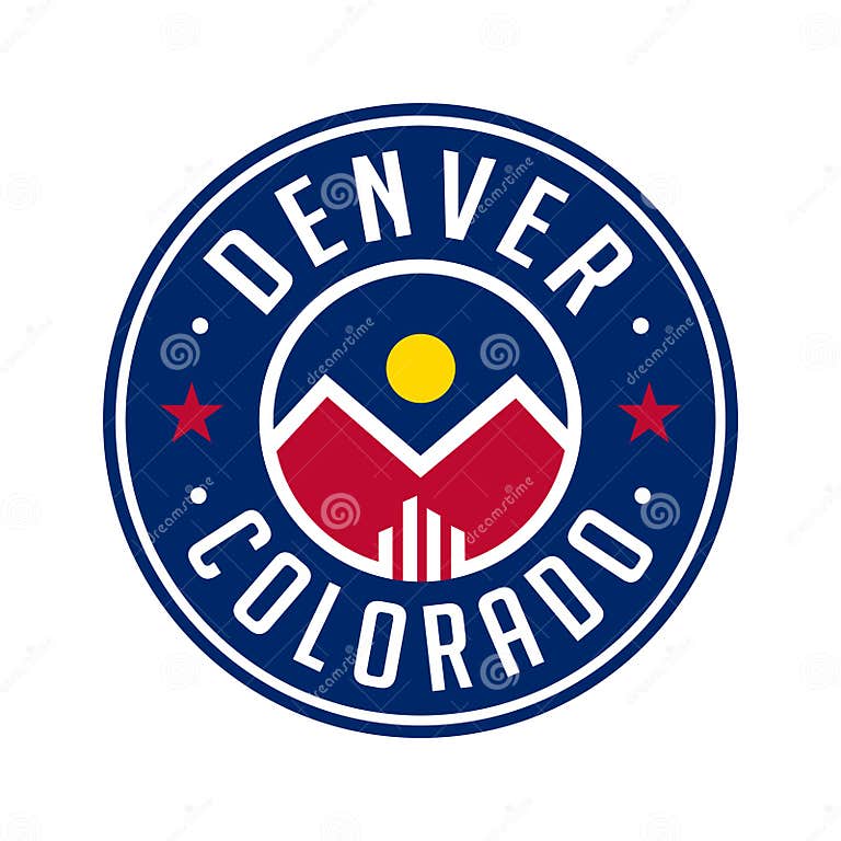 Denver Colorado Logo. Vector and Illustration. Stock Vector ...