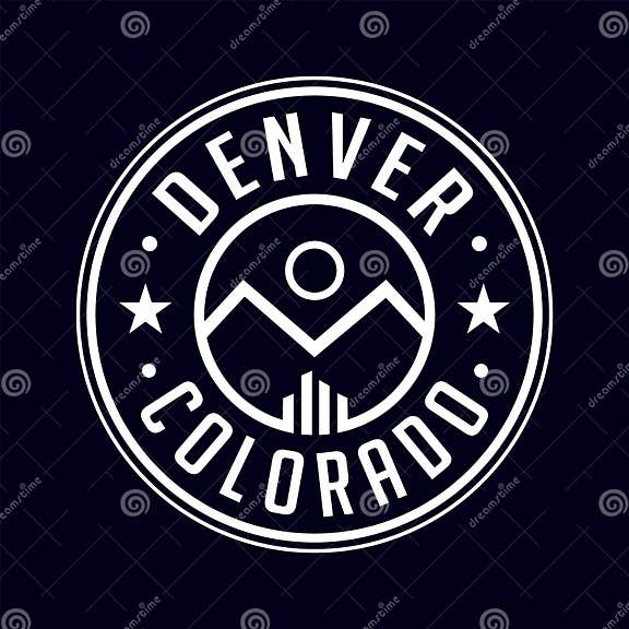 Denver Colorado Logo. Vector and Illustration. Stock Vector ...