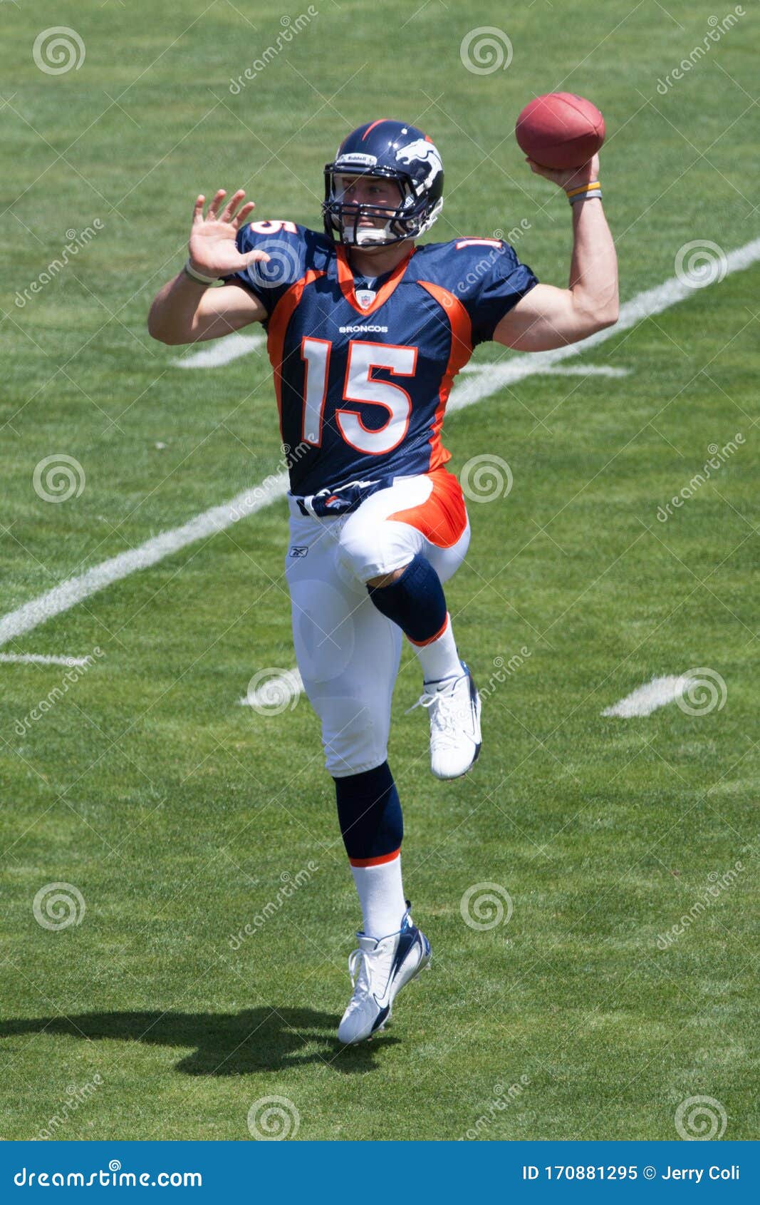 Tim Tebow editorial image. Image of tebow, jersey, national - 170881295