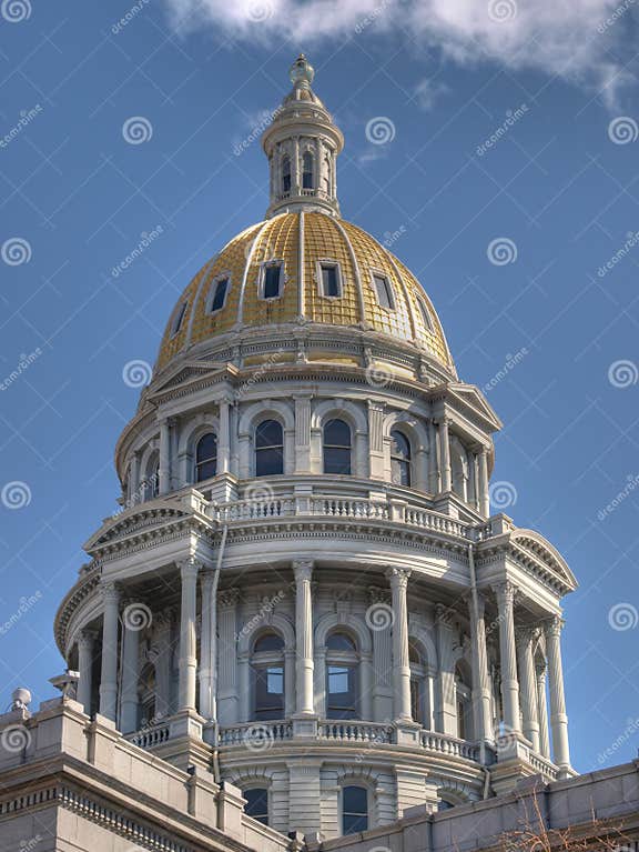 Denver Capitol Building Dome Stock Photo - Image of presidential ...