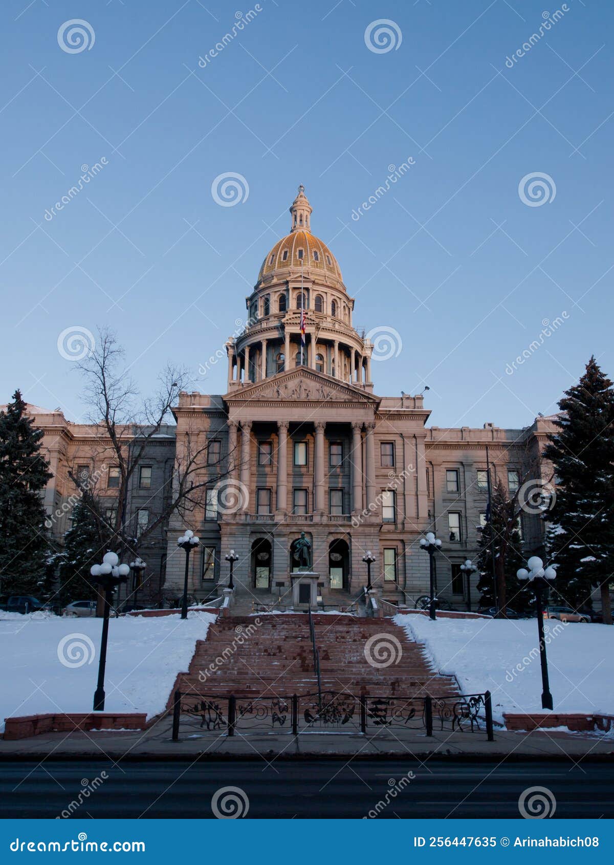 Denver capitol imagen de archivo. Imagen de senado, céntrico - 256447635