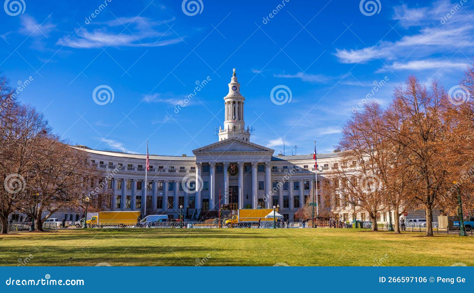 Denver City Hall editorial photo. Image of building - 266597106