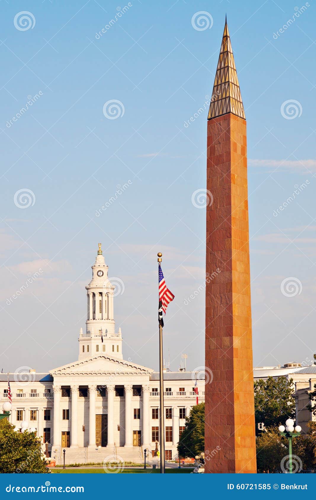 Denver City Hall stock image. Image of denver, architecture - 60721585