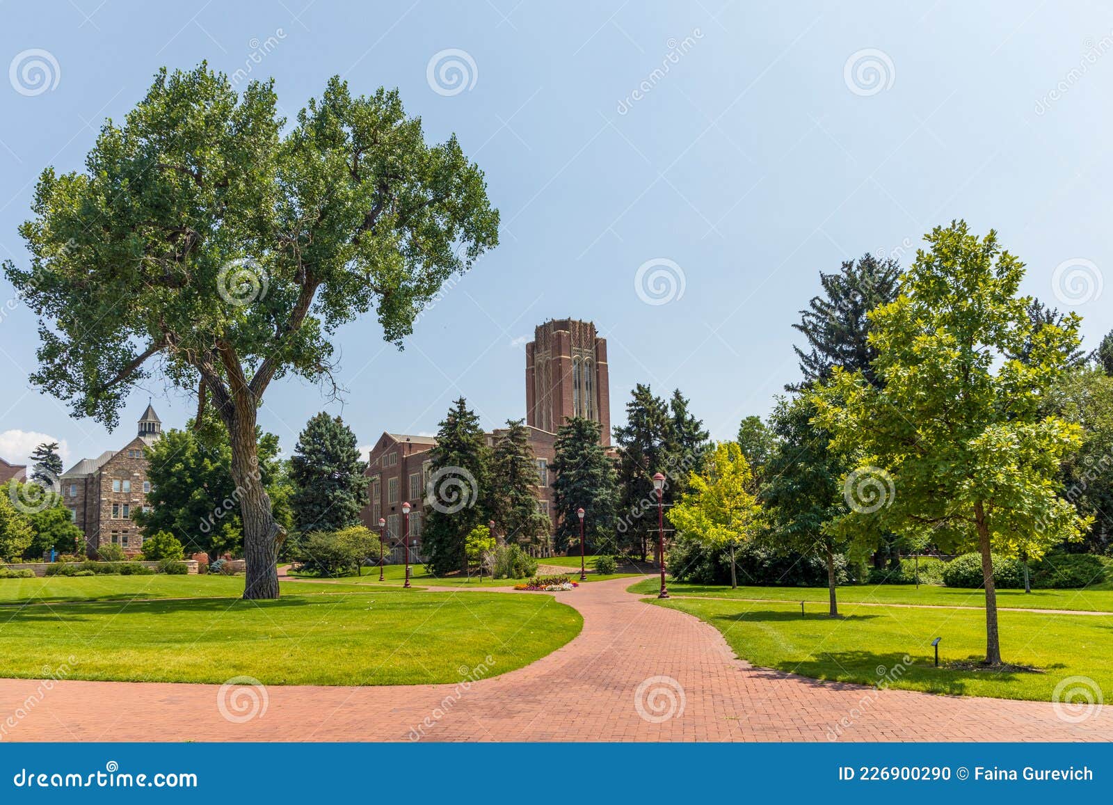 University of Denver in Denver, Colorado Editorial Image - Image of ...