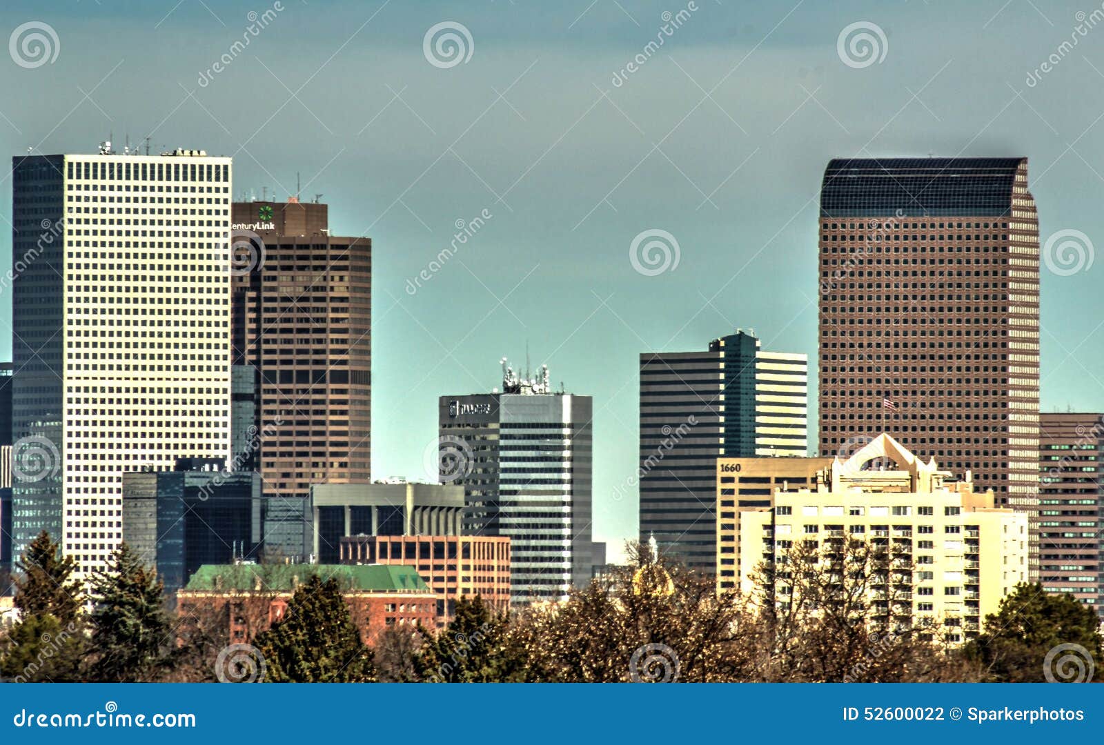 Denver, Colorado editorial photography. Image of structures - 52600022