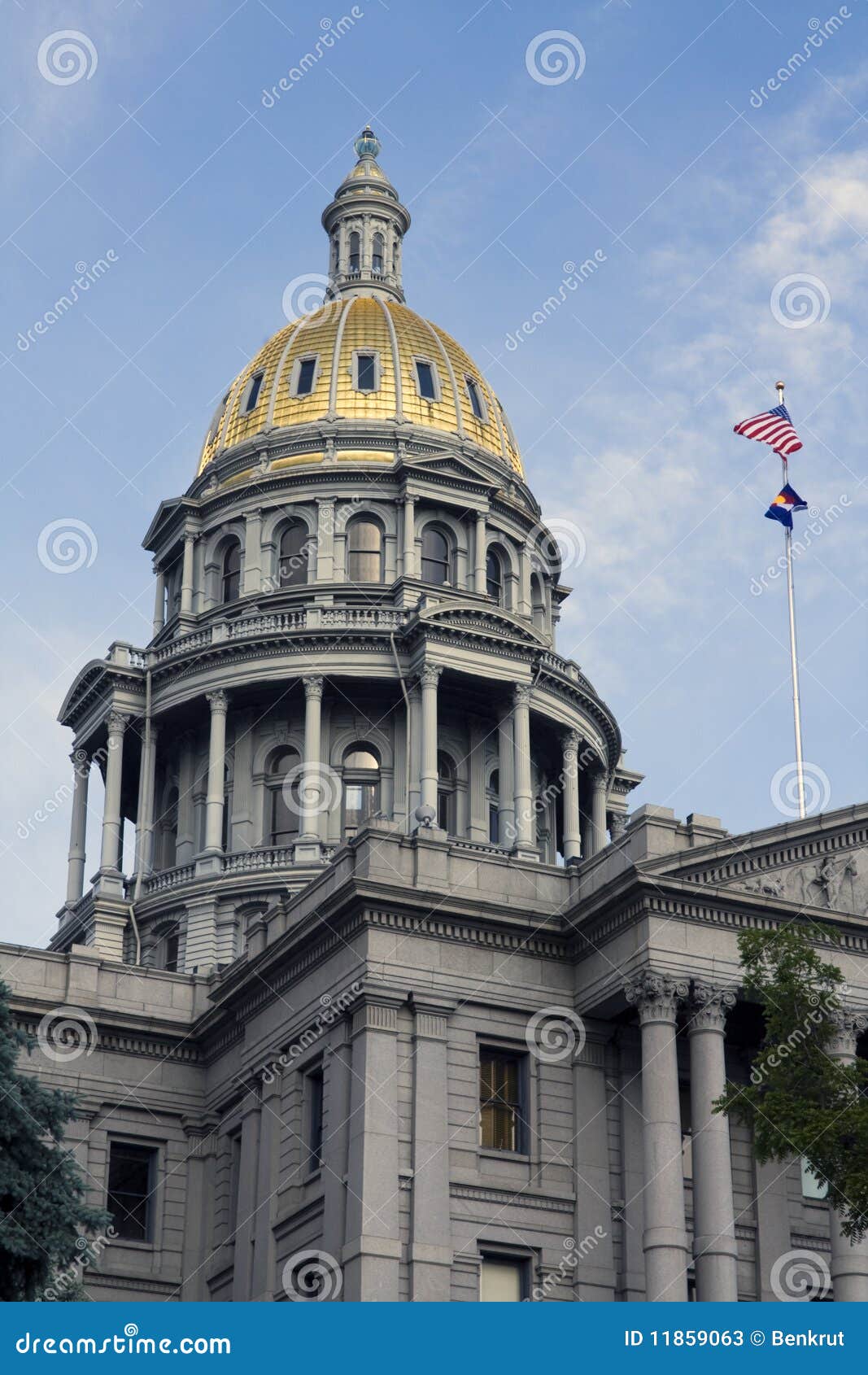 Denver, Colorado - State Capitol Stock Image - Image of denver, tourism ...