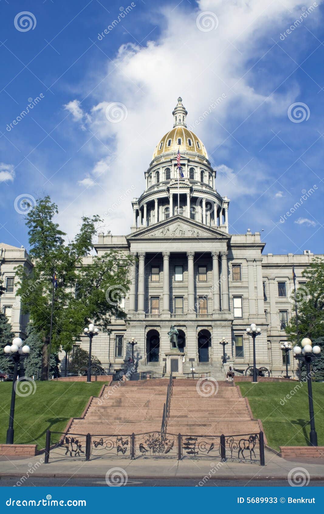 Denver, Colorado - State Capitol Stock Image - Image of parliament ...