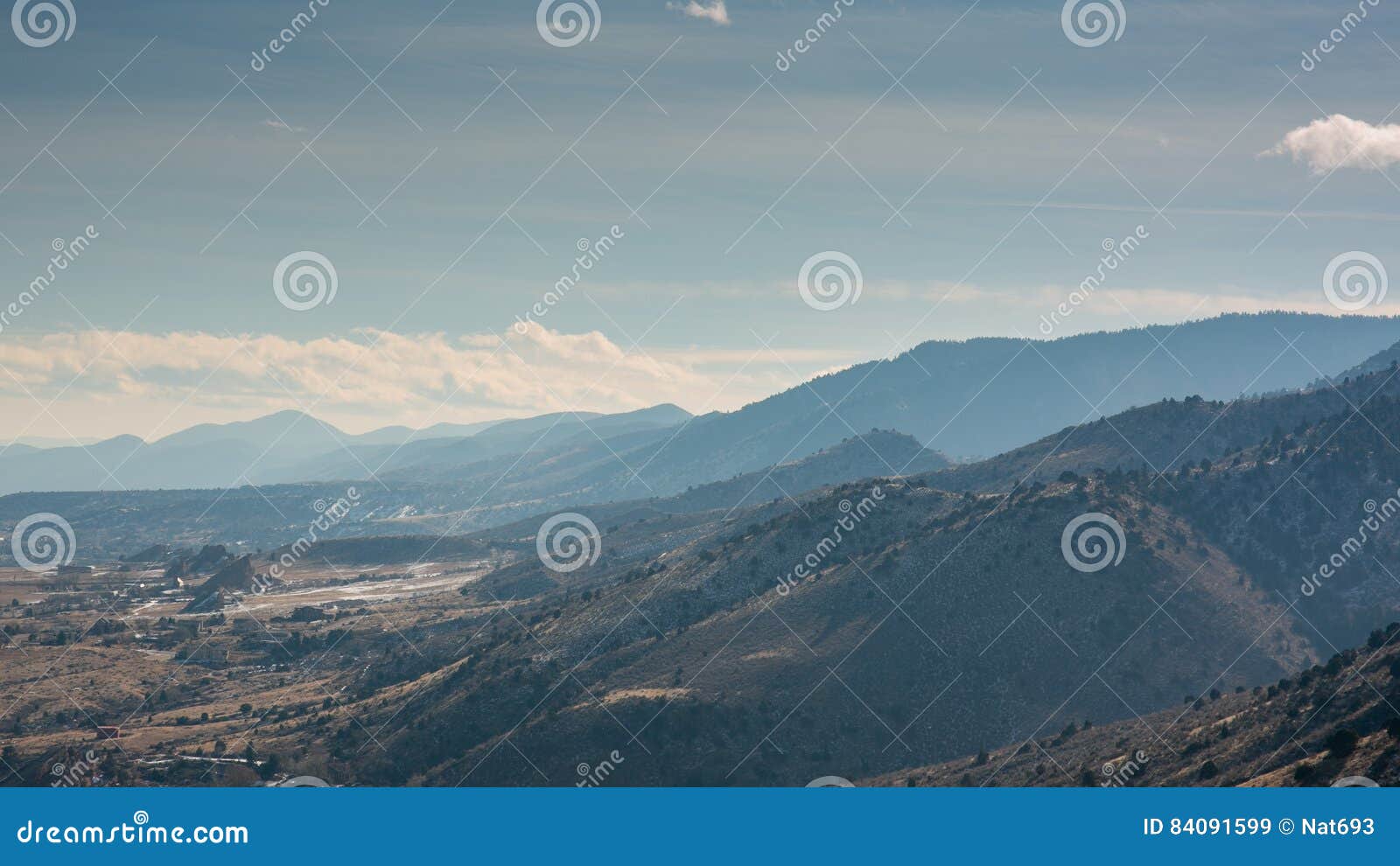Denver Mountains and Sky at Red Rocks Stock Image - Image of music ...