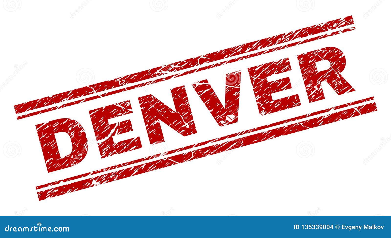 Scratched Textured DENVER Stamp Seal Stock Vector - Illustration of ...