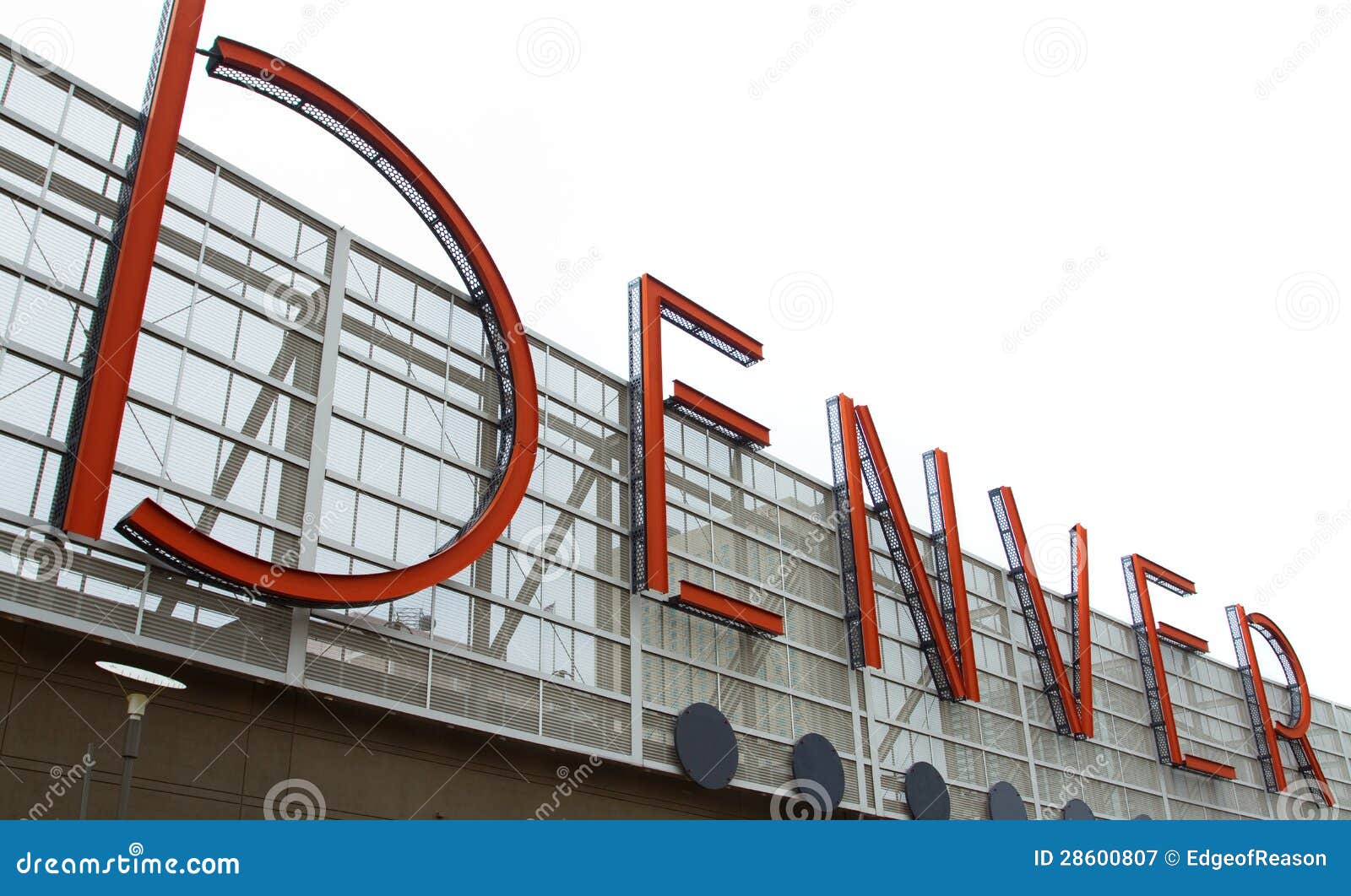 Denver Sign stock image. Image of tourism, architecture - 28600807