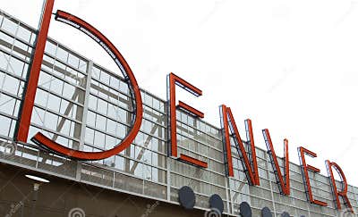 Denver Sign stock image. Image of tourism, architecture - 28600807