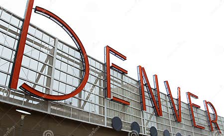 Denver Sign stock image. Image of tourism, architecture - 28600807