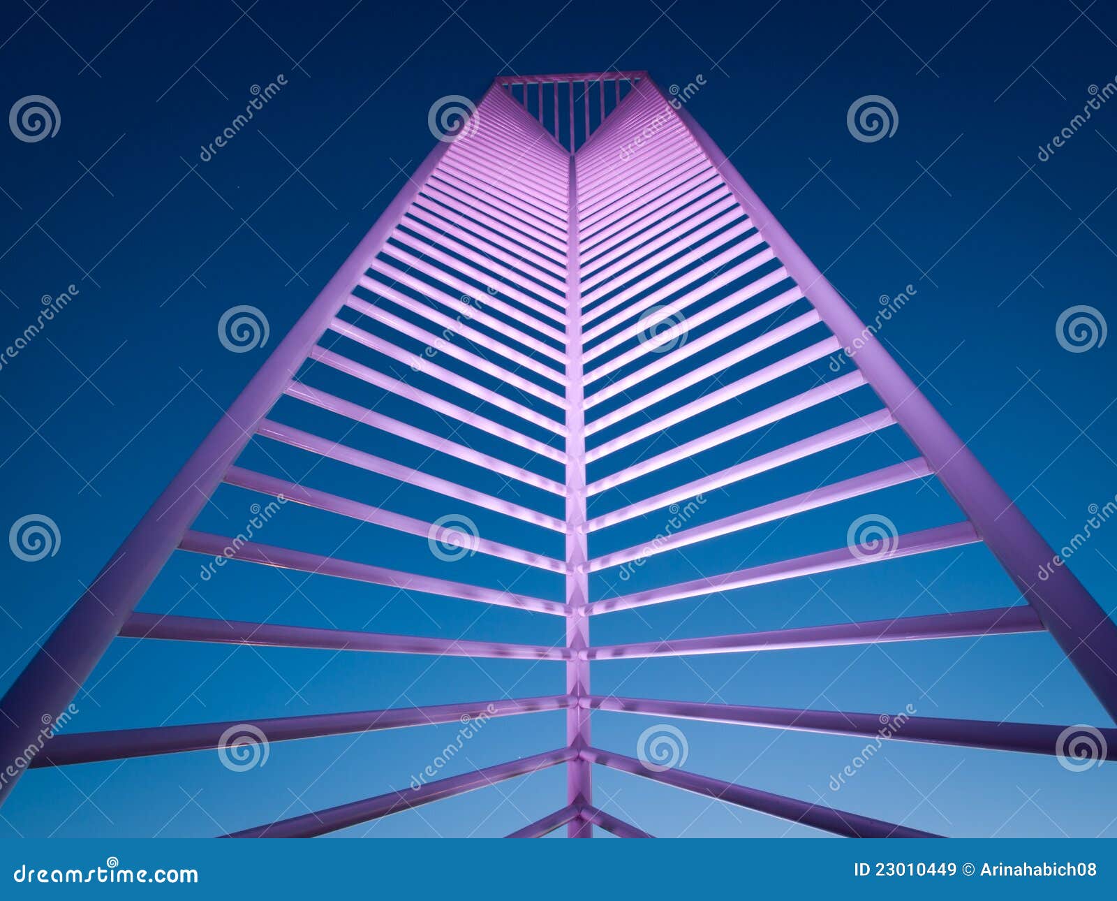 Denver Tech Center Monument Stock Image - Image of technological ...