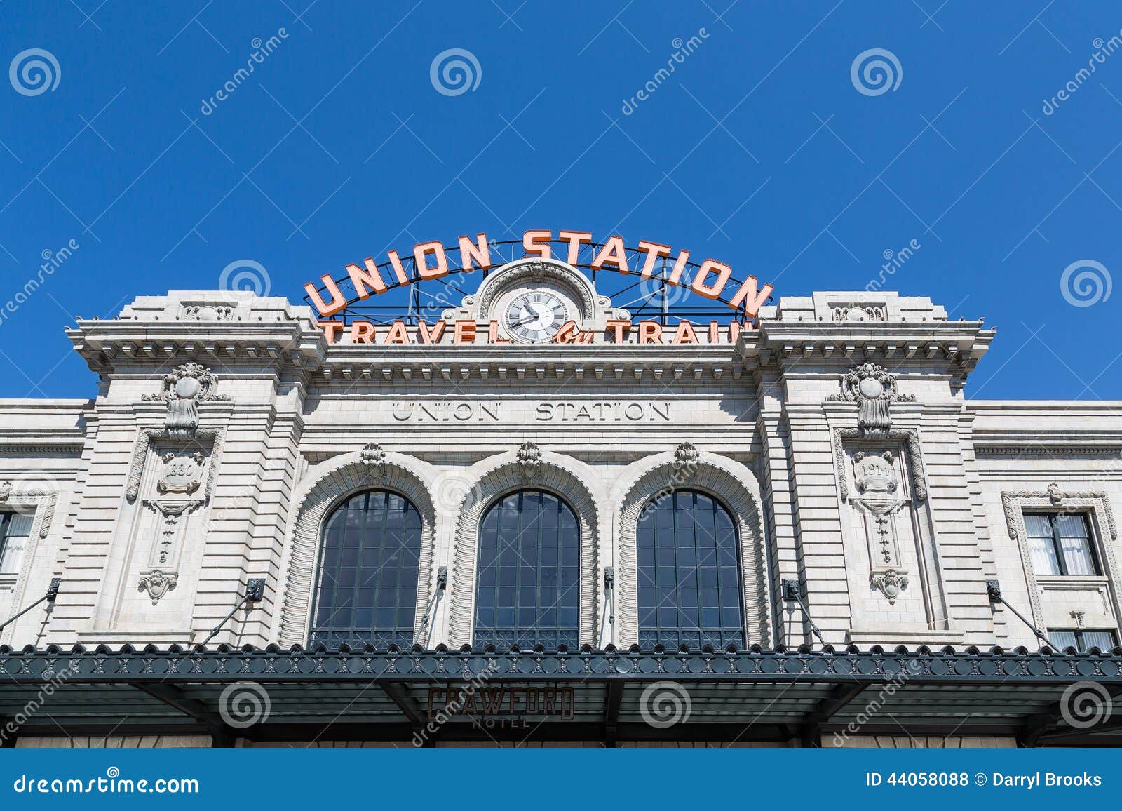 Denver Union Station stock photo. Image of lower, denver - 44058088