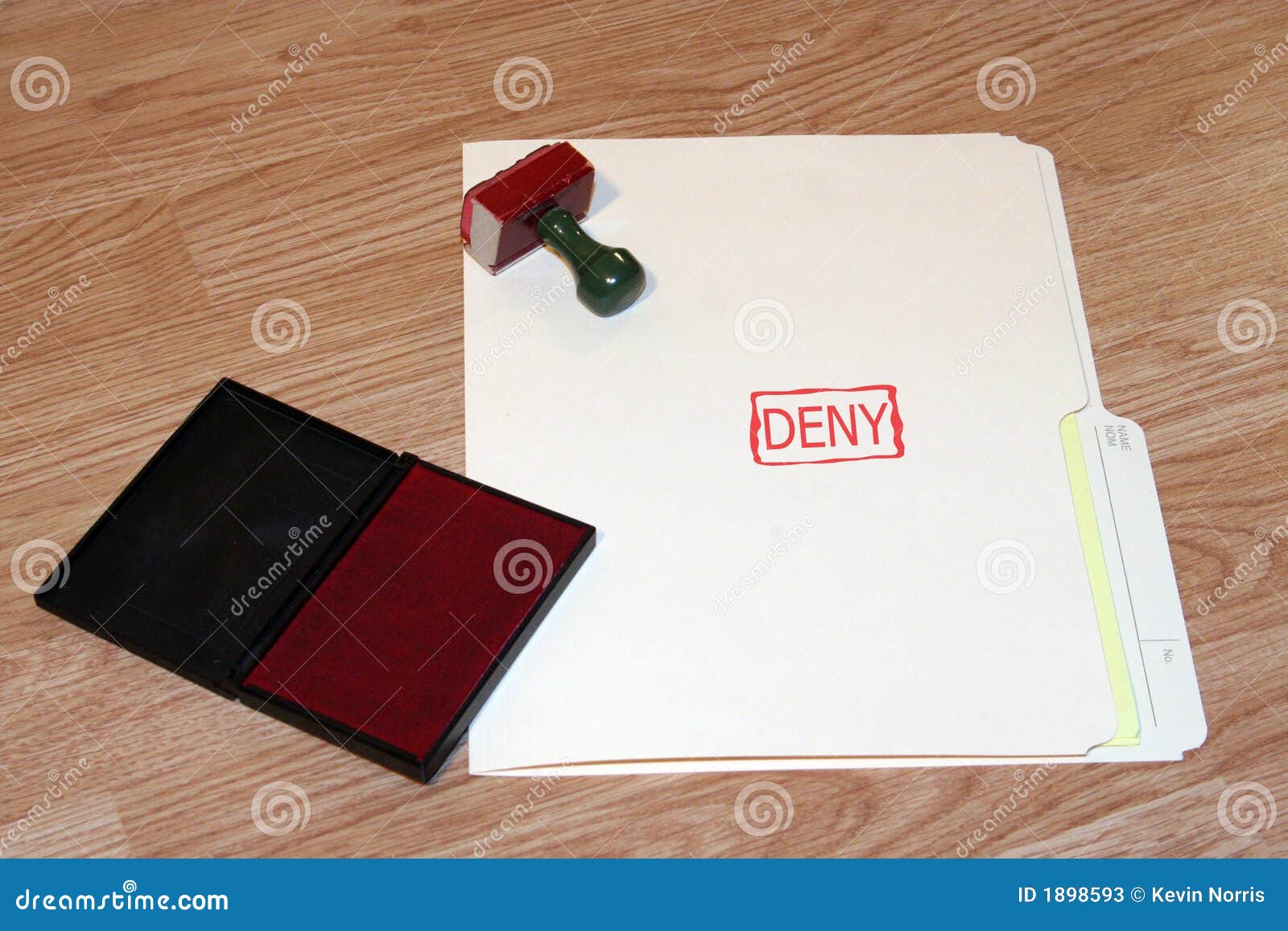 Deny stock image. Image of work, stamp, business, deliver - 1898593